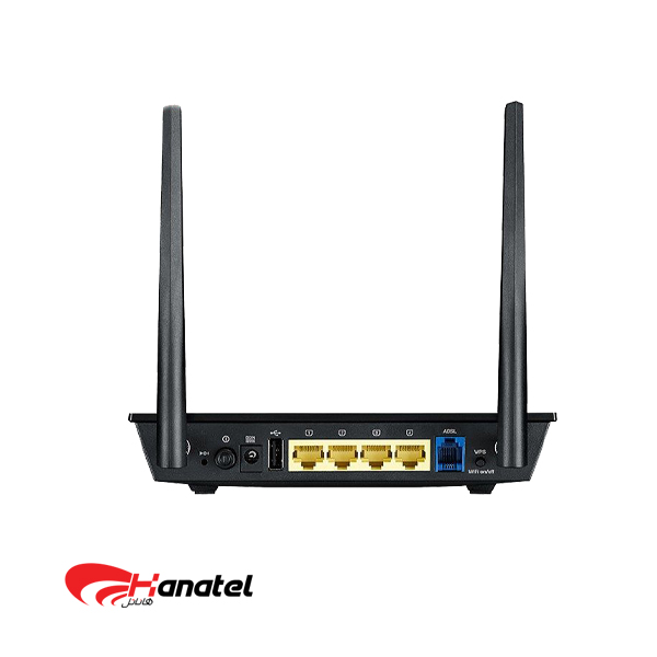 مودم روتر ايسوس سری ADSL2 Plus بي سيم N300 مدل DSL-N14U-b1 – فروشگاه هاناتل